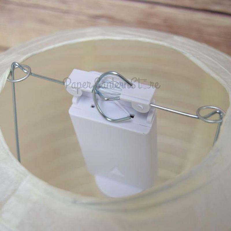 12 Inch Lemon Yellow Paper Lantern Remote Controlled LED Lights (10 ...