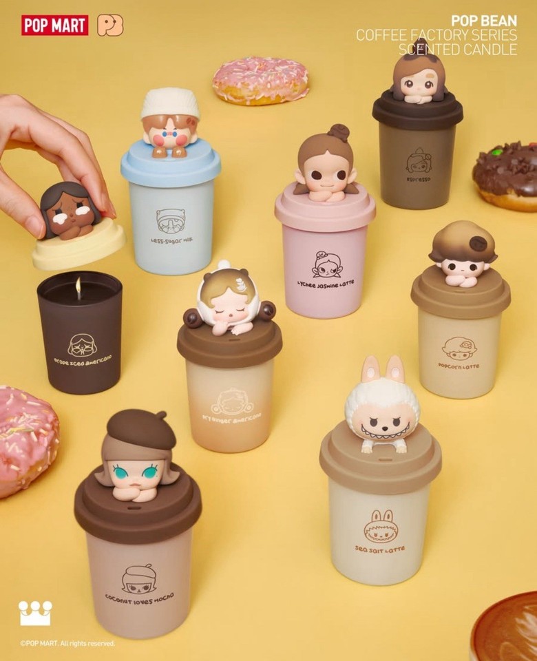 CHAKA Popmart Coffee Factory Scented Candle - POPBEAN NEW | eBay Australia