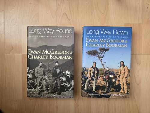 Long Way Down + Long Way Round By Charley Boorman,Ewan McGregor ...