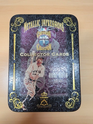 1994 Babe Ruth Metallic Impressions Cooperstown 5-Metal Card Set | eBay