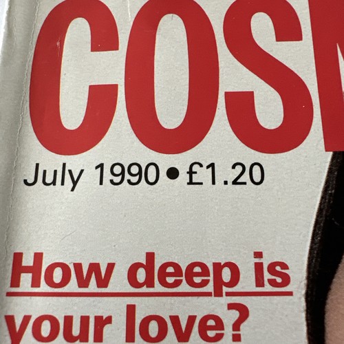 Vintage Rare UK COSMOPOLITAN Magazine July 1990 MADONNA by Scavullo ...