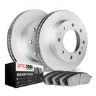 Genuine DYNAMIC FRICTION DFC GEOSPEC Rotors with 5000 Brake Pads 4502 ...
