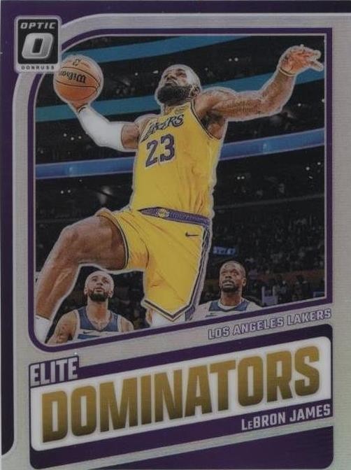 2024-25 Panini Donruss Optic - Elite Dominators LeBron James #2 Holo ...