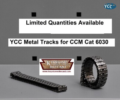 YCC Cat 6030 Replacement Metal Tracks 1/48 - 1/50 scale YC527 New | eBay
