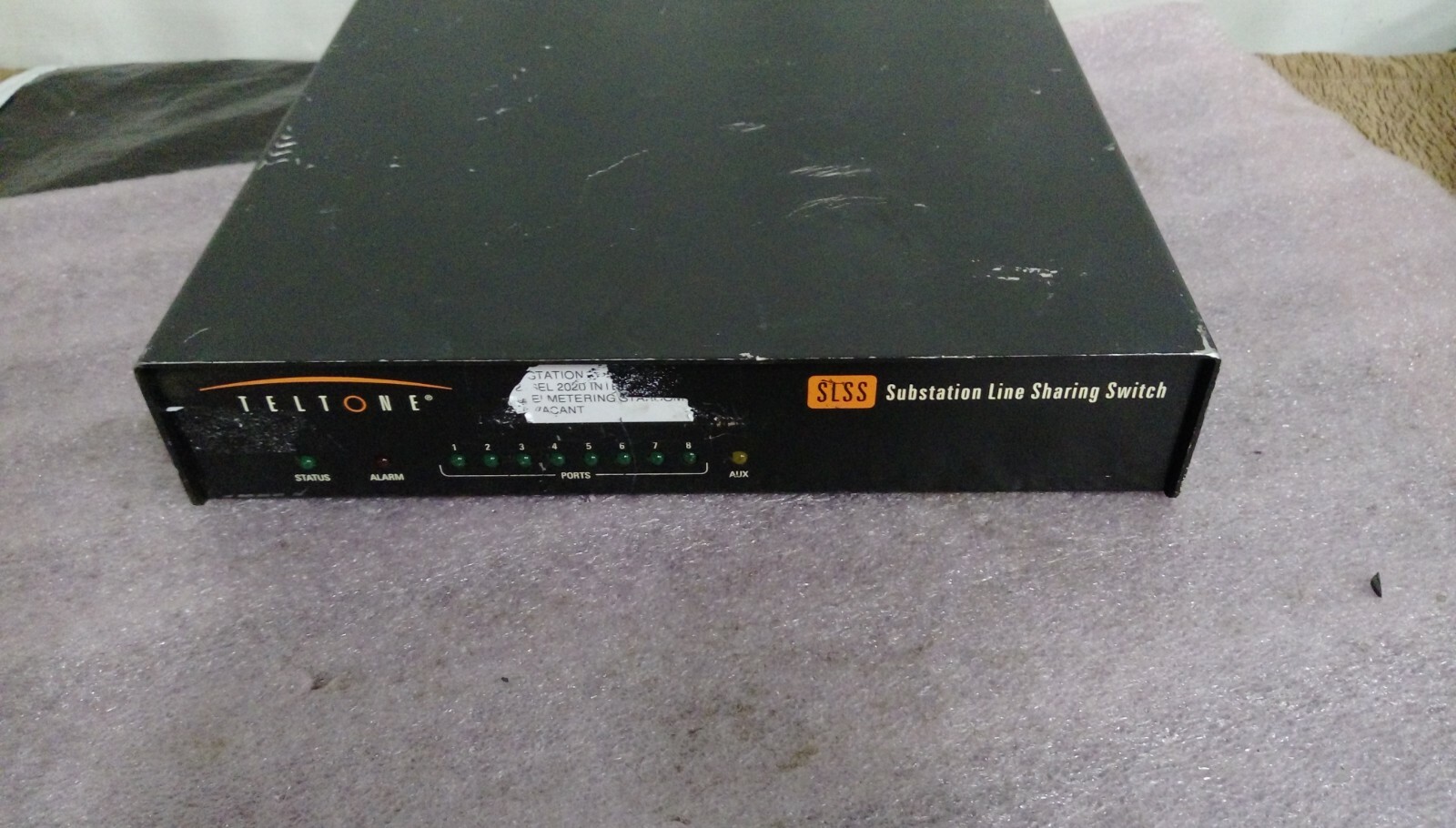 Teltone SLSS Substation Line Sharing Switch M-395-B-01 .NO POWER CORD ...