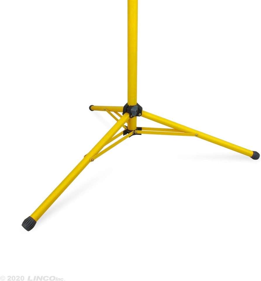 LINCO Tripod Stand LED Work Light Flood Light Heavy Duty Steel Stand ...