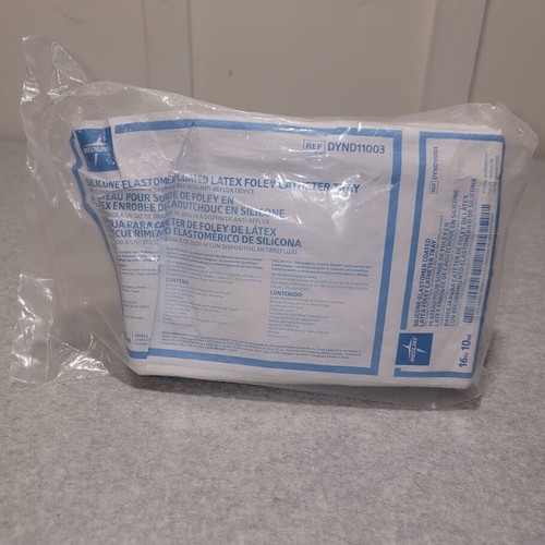 Medline Foley Catheter Tray 16Fr - 10mL DYND11003 Sterile Sealed Exp 02 ...