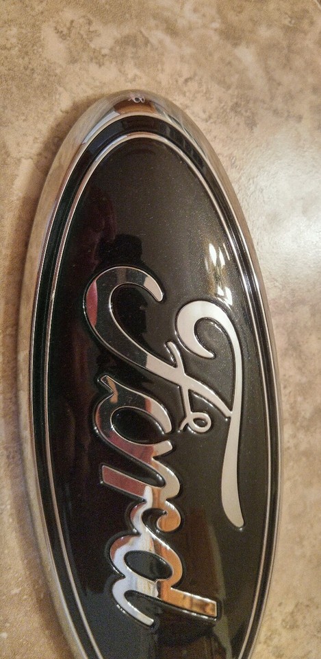 2011-2014 Ford Edge Grill emblem. 9" TUXEDO BLACK | eBay