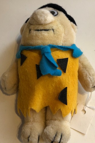 1990 Fred Flintstone 7" Doll Vintage Plush Vinyl Toy Flintstones | eBay