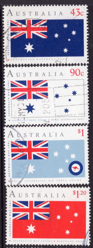 RAN White Red Blue Ensign Royal Australian Navy Flag Australia Day x12 ...