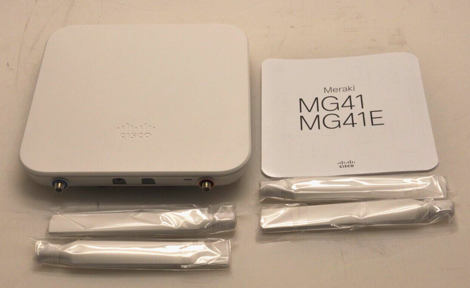 Meraki MG41E LTE ROUTER NEW IN BOX Unclaimed | eBay