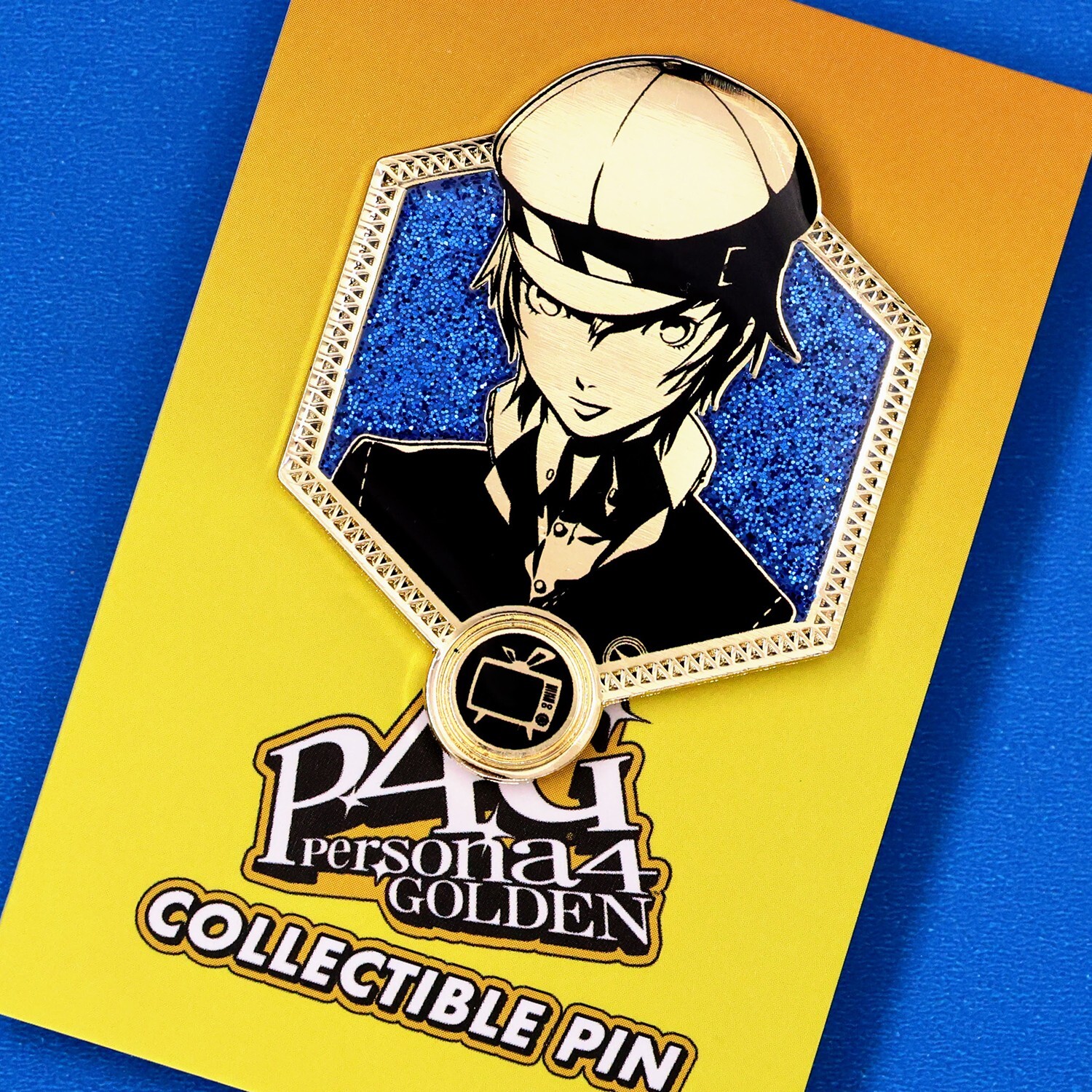 Persona 4 Golden Naoto Shirogane Enamel Pin Figure P4G | eBay