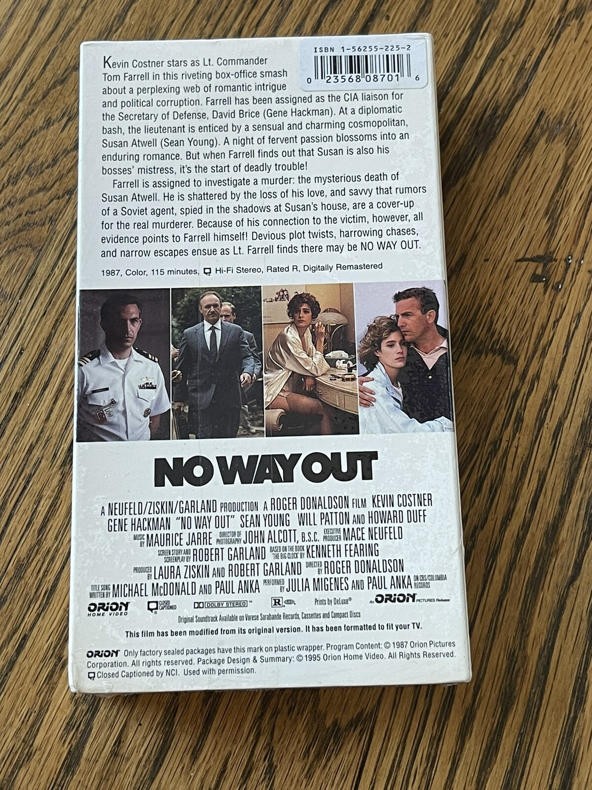 No Way Out (VHS, 1995) for sale online | eBay