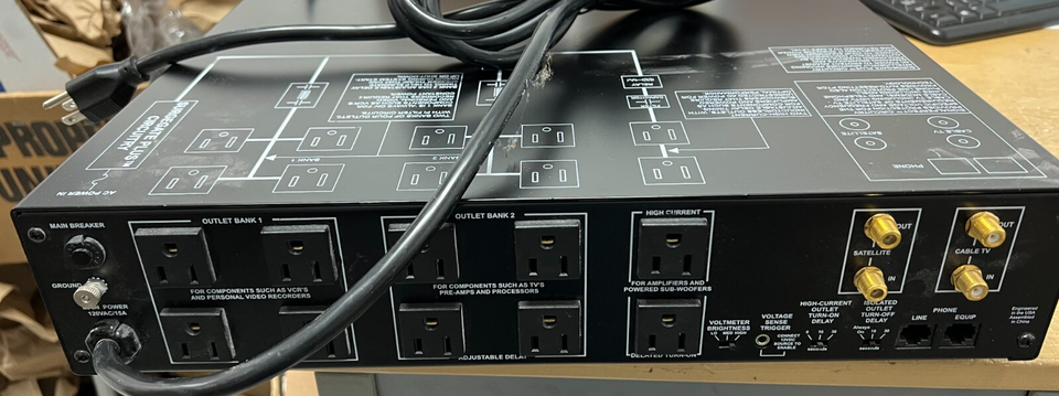 Panamax Max 5100 Power Conditioner Surge Protector | eBay