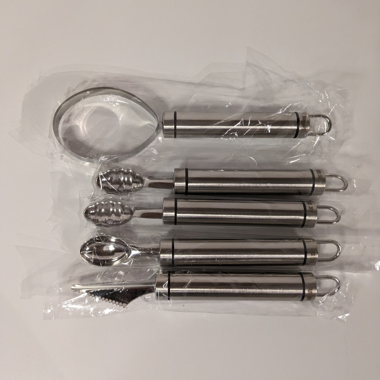 Kitchen Carving Tool Set, Vegetable, Fruit Sculpting, Chef Tool Kit, 5 ...