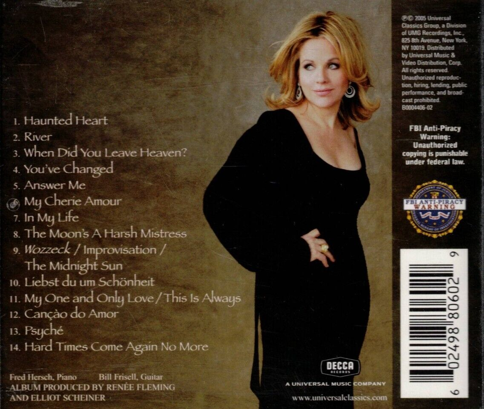 Renee Fleming - Haunted heart [CD] | eBay