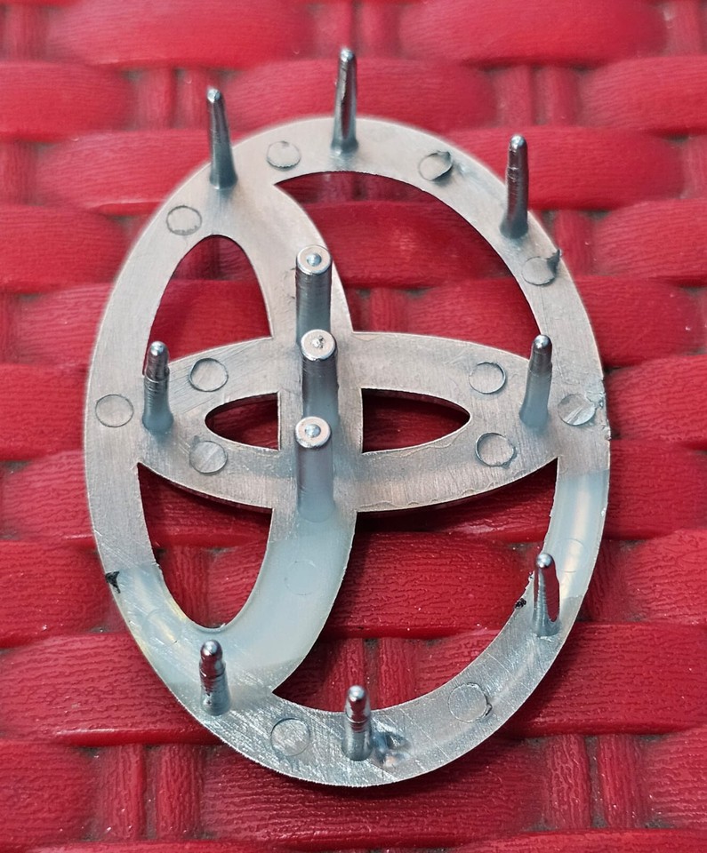 Toyota Tacoma 4Runner Truck Steering Wheel Logo Emblem Ornament ...