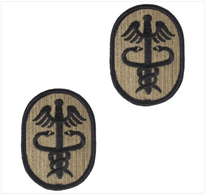 GENUINE U.S. ARMY PATCH: HEALTH SERVICES COMMAND - EMBROIDERED ON OCP ...