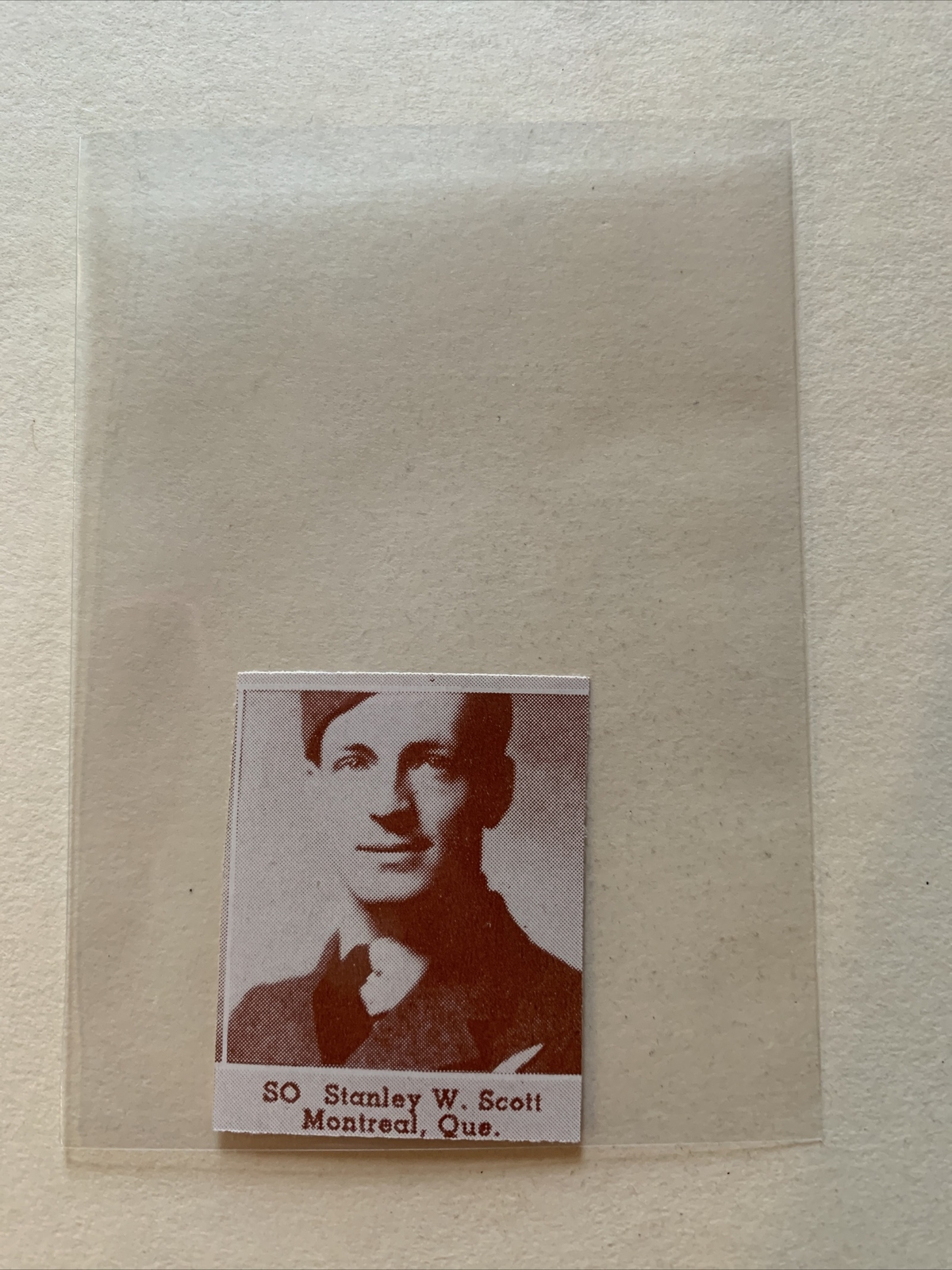 Stanley Scott Montreal & John Francis Tennian Regina 1945 WW2 Hero ...