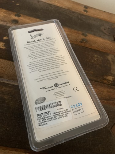 New Sealed Boostaroo Portable Headphone Amplifier 3Way Splitter T613 | eBay