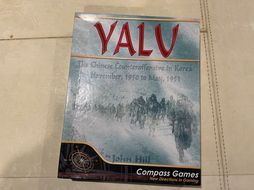 Compass Games YALU Chinese counteroffensive in Korea unpunched complete ...
