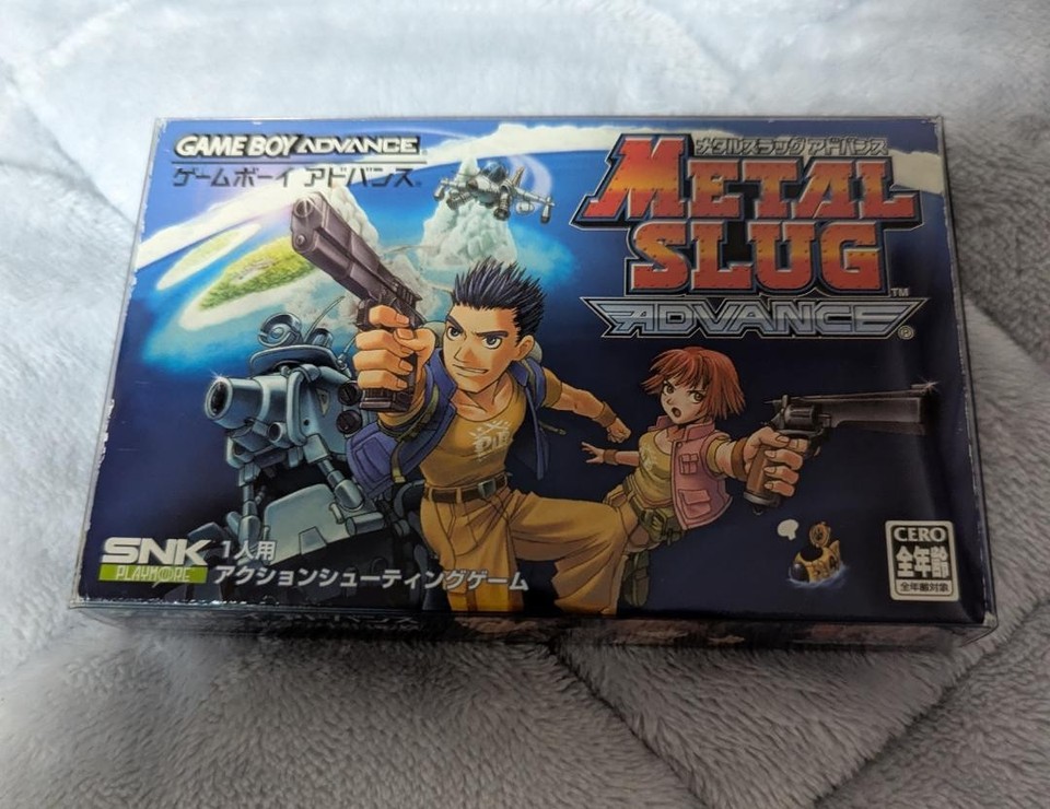 Game Boy Advance GBA Software with Box Metal Slug Advance | eBay