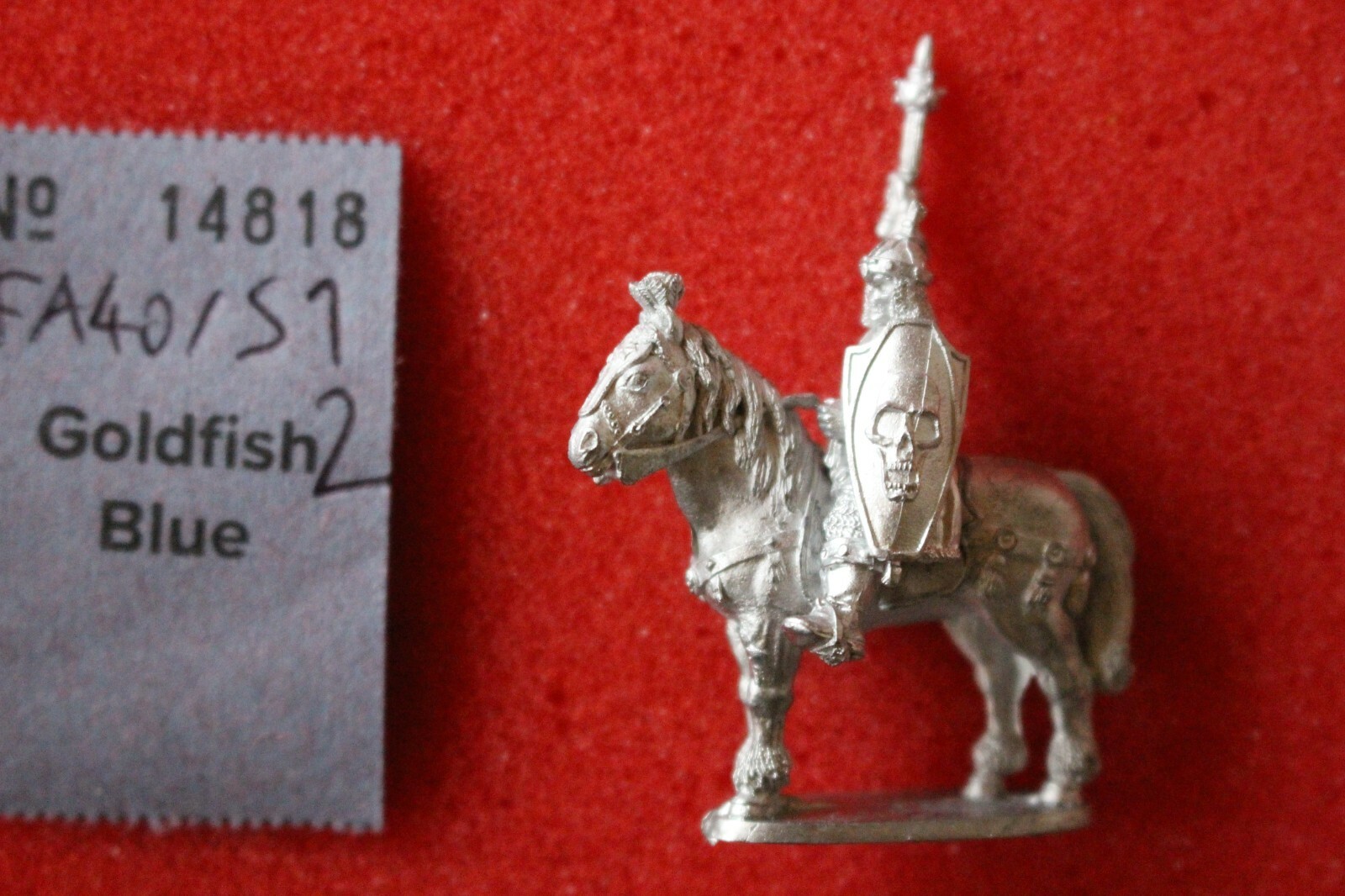 Denizen Miniatures Fantasy FA40 Mounted Warlord Metal Figure New Legion ...