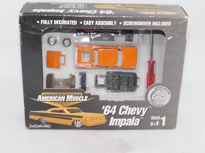 Ertl American Muscle 1964 '64 Chevrolet Chevy Impala Car Model Kit Die ...