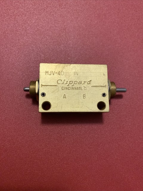 Clippard Mjv-4d 1/8 in NPT Pneumatic Valve Body Manifold D425039 for ...