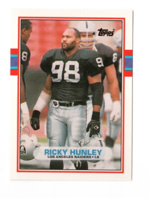 1989 Topps Traded #124T Ricky Hunley Mint | eBay