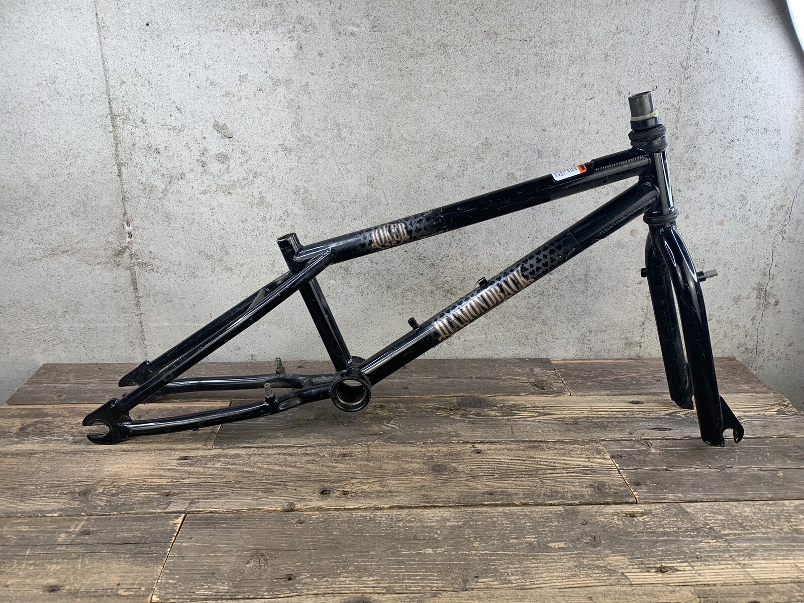 Diamondback Joker 20” Bmx Frame And Fork Old Mid School Bmx Frameset | eBay