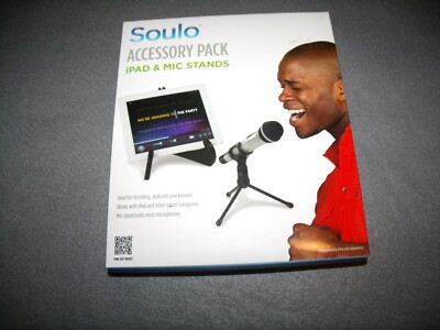 soulo accessory pack ipad & mic stands | eBay
