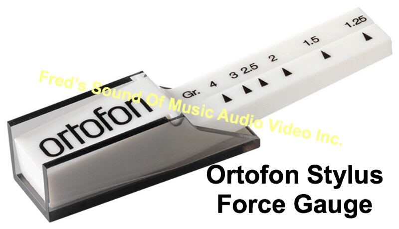 ORTOFON STYLUS FORCE GAUGE TURNTABLE CARTRIDGE "NO BATTERIES!" 1.25g-4g ...