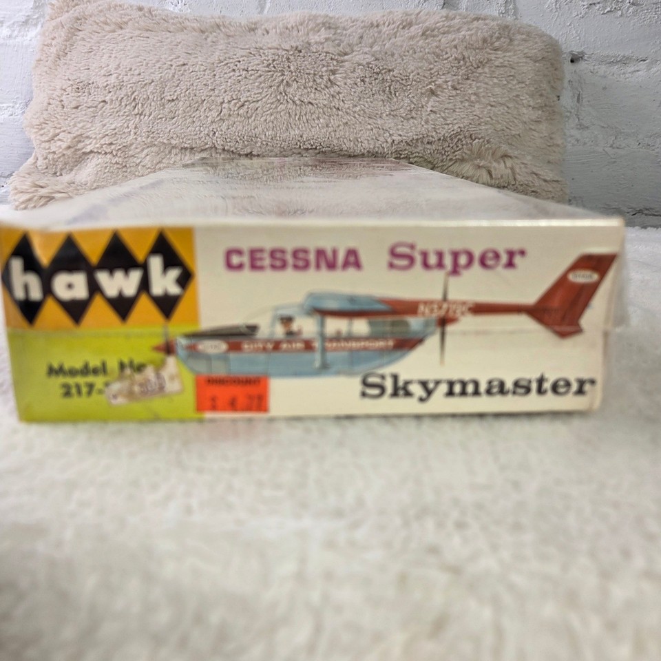 Hawk 1960s Cessna Super Skymaster 1:48 Scale Chrome Plated Plastic ...