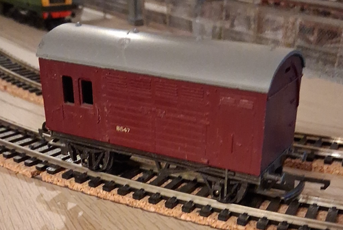 Tri-ang BR Horse Box Van Wagon - No.B547 - R123 - Unboxed | eBay