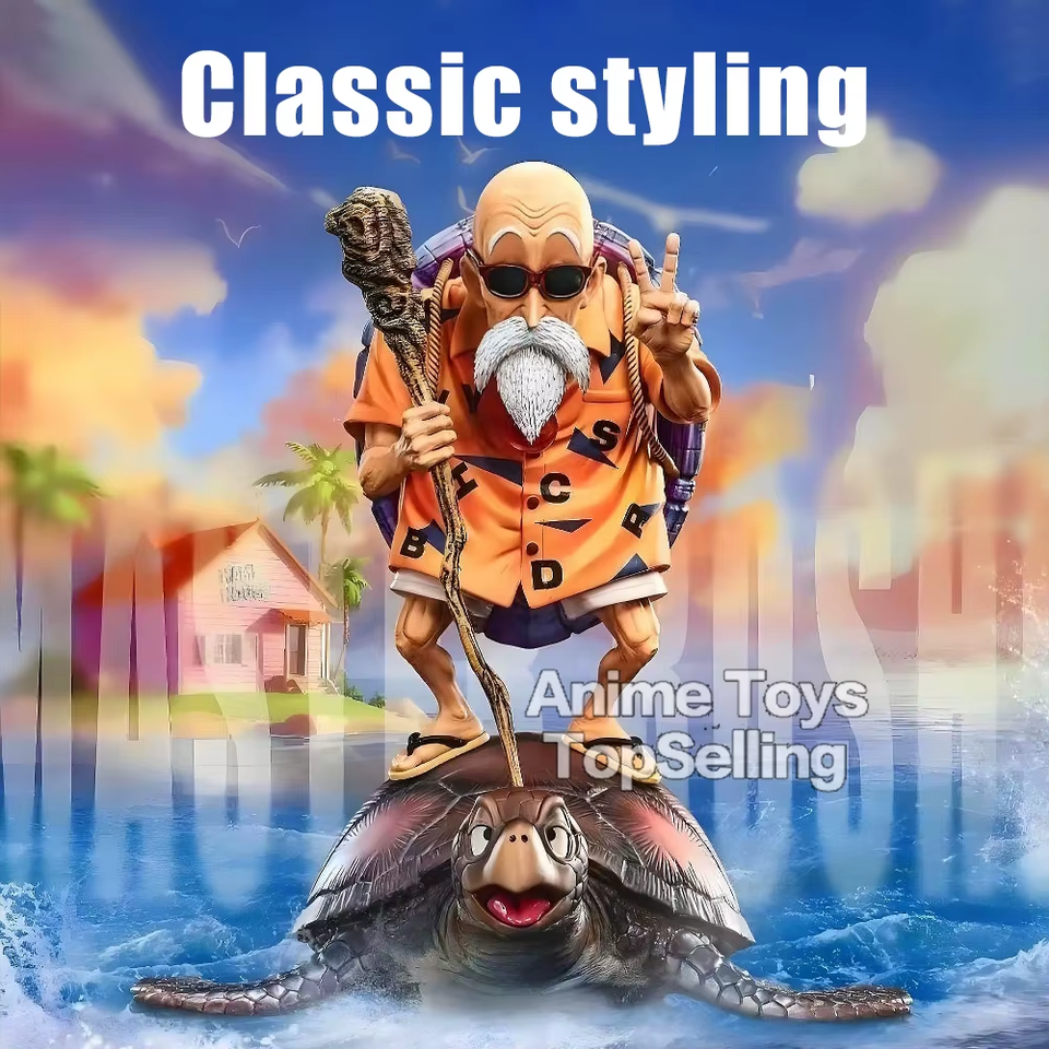 23.5Cm/9.25In Anime Dragon Ball Figure Master Roshi Action Figures Pvc ...