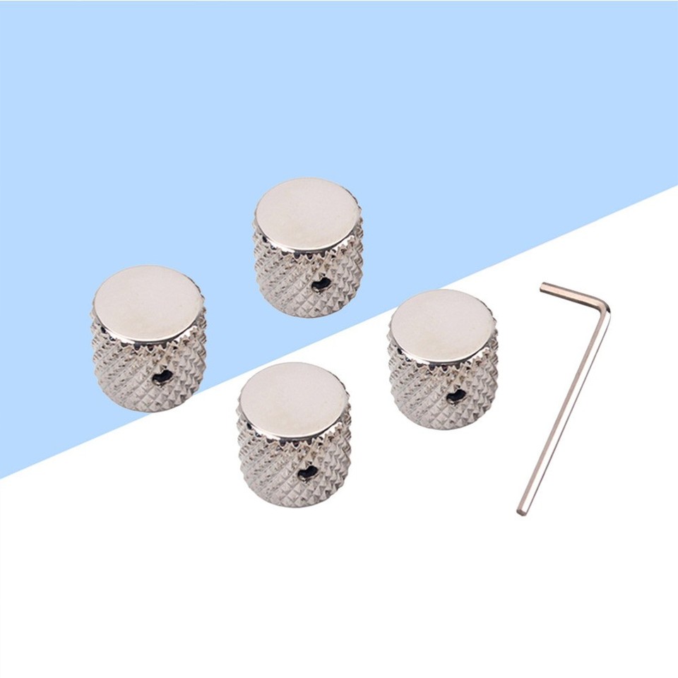 4PCS Guitar Control Knob Guitar Tuning Knobs Electric Bass Volume Control Parts | eBay UK