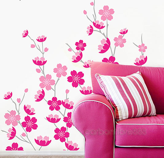 Pink Wall Decal Hd Pictures Creeping Cat Pink – Fotobehang Online