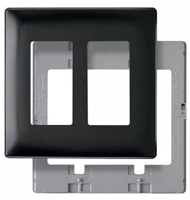Pass & Seymour Swp262bkbpcc10 Screw Less Wall Plate Plastic Sub Plate ...