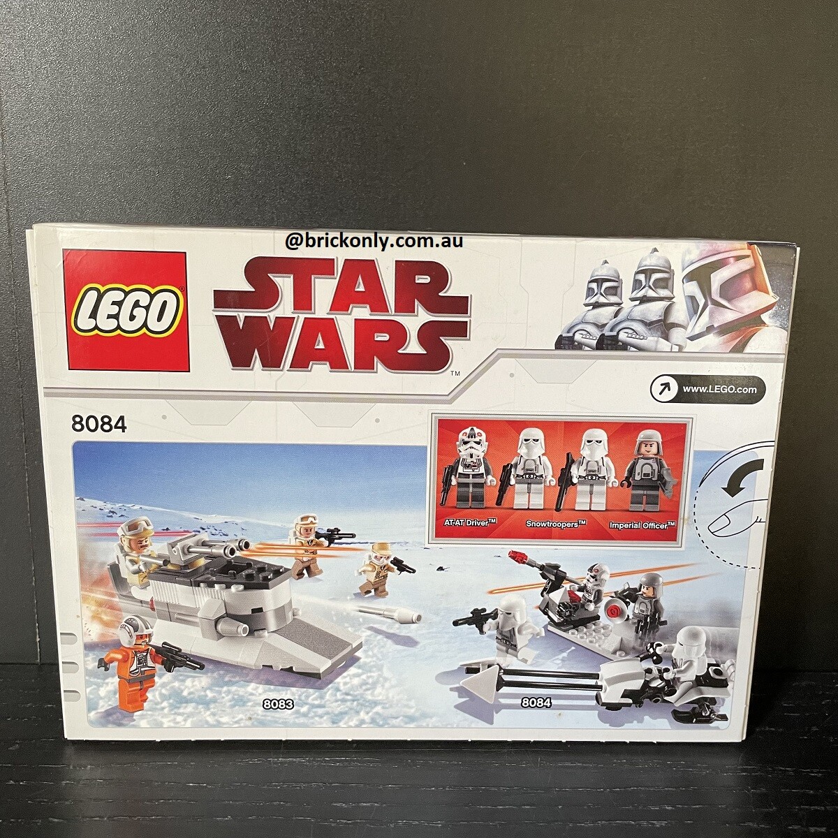 LEGO 8084 Star Wars Snowtrooper Battle Pack AT-AT Pilot New Sealed ...