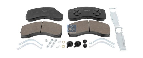 CAPSautomotive Brake Pad Set for Mercedes_Benz 0064205220 0064201420 ...