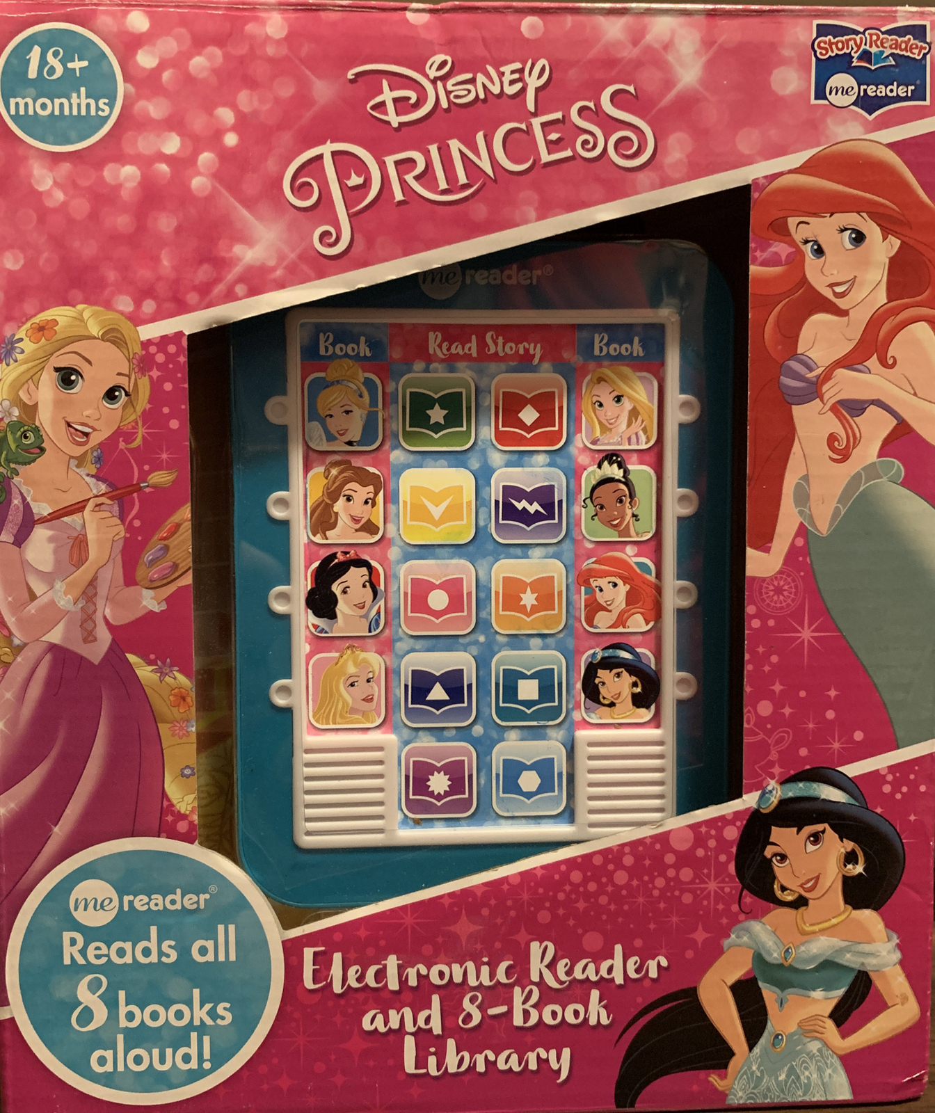 Disney Princess - Me Reader Electronic Reader and 8 Sound Book Library ...