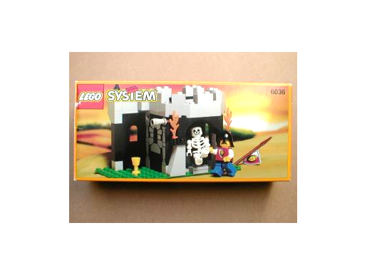 LEGO Castle, Royal Knights Set 6036, Skeleton Surprise | eBay