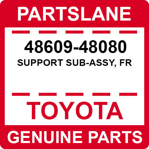 Toyota Genuine OEM 48609-48080 Support Sub-assy Front Suspension ...
