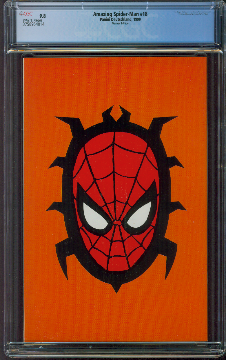 Amazing SPIDER MAN 18 CGC 9.8 Sandman 1999 German Ed Steve Ditko art | eBay