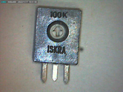 Trimmer 100K stehend Trimmpoti 9x12mm ISKRA | eBay