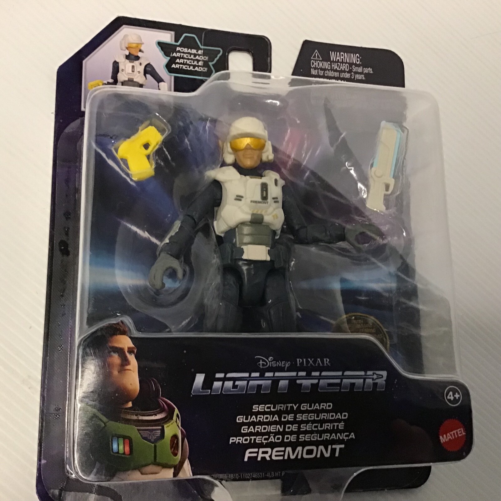 Mattel Disney Pixar's Lightyear Fremont Action Figure Security Guard | eBay