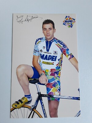 Cyclisme Carte cycliste ANDREA TAFI Équipe MAPEI BRICOBI 1998 . | eBay