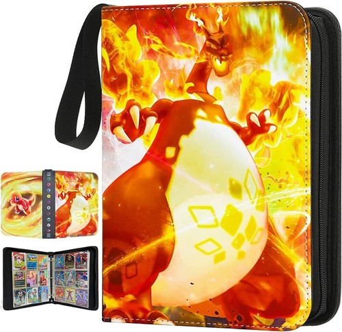 Card Binder for Pokemon Cards Holder Fits 900 Cards w/ 50 Removable ...