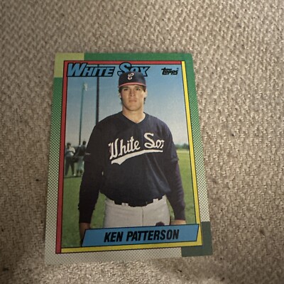 1990 Topps Baseball Card Ken Patterson Chicago White Sox #156 | eBay